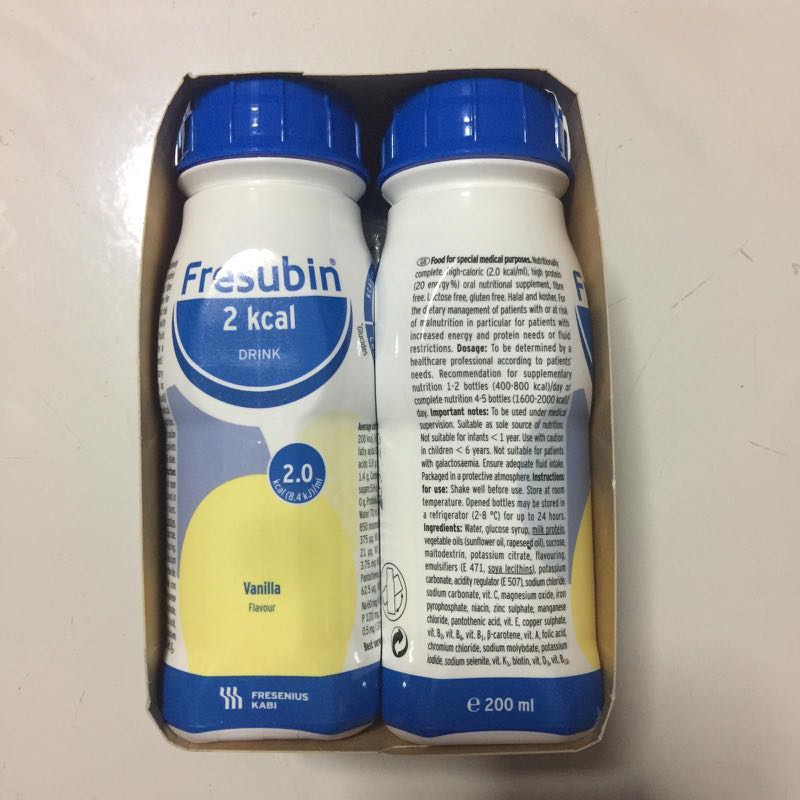Fresubin 2kcal (Vanilla) X 4, Food & Drinks, Packaged & Instant Food on ...