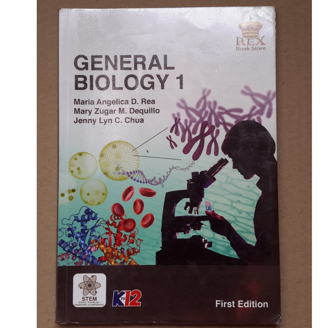 General Biology 1 REX Senior High School SHS book Kto12 STEM, Hobbies ...