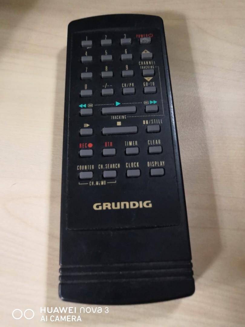 Grundig remote control, TV & Home Appliances, TV & Entertainment ...