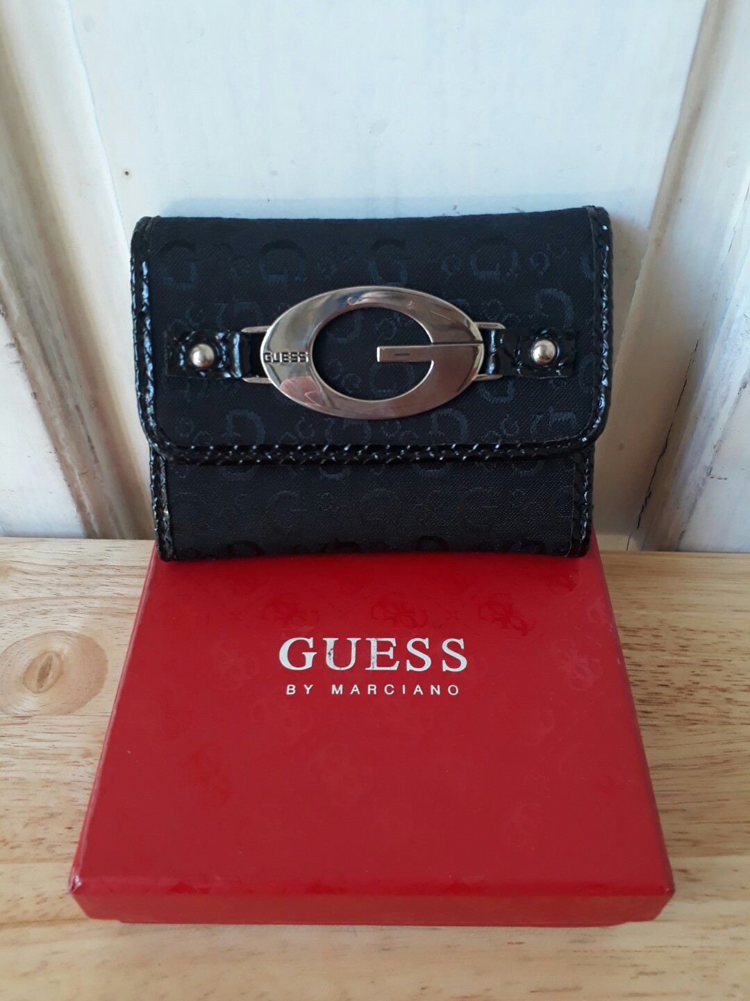 Guess by Marciano Black Wallet, Women's Fashion, Bags & Wallets ...