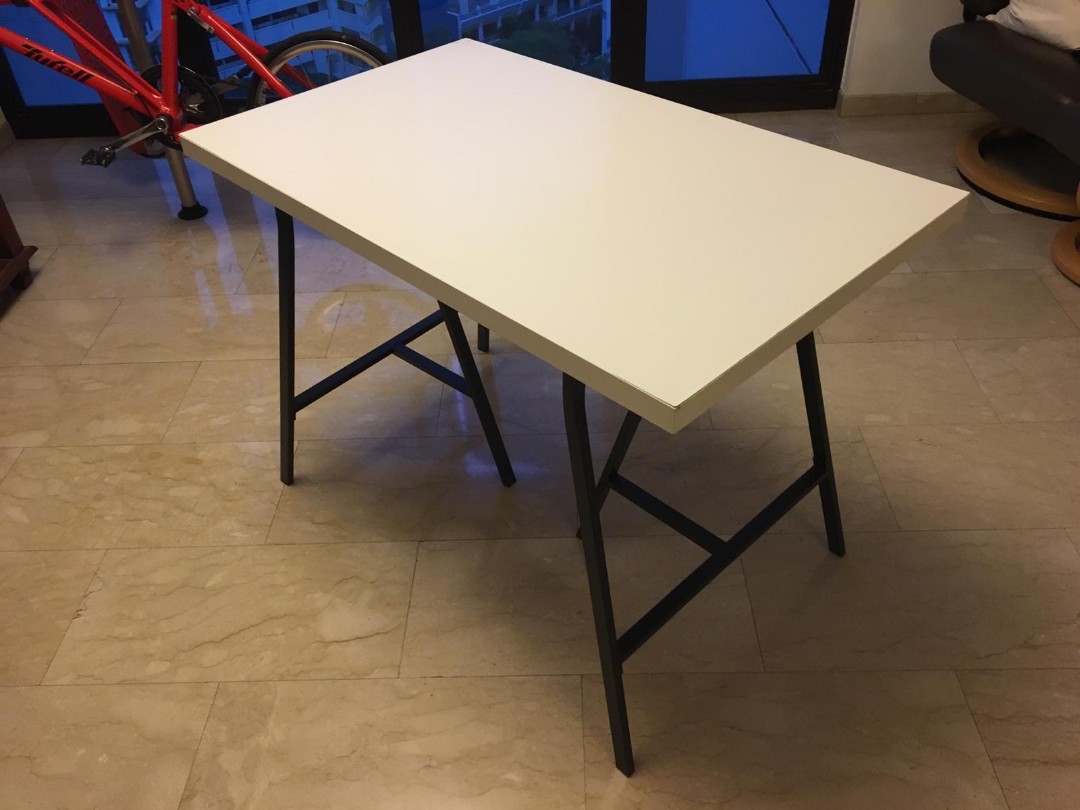 IKEA working table/desk and legs, Furniture & Home Living, Furniture ...