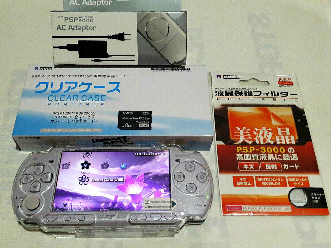 Lavender Purple Psp Slim 2000 8gb v6.60 Downloadable, Video Gaming ...
