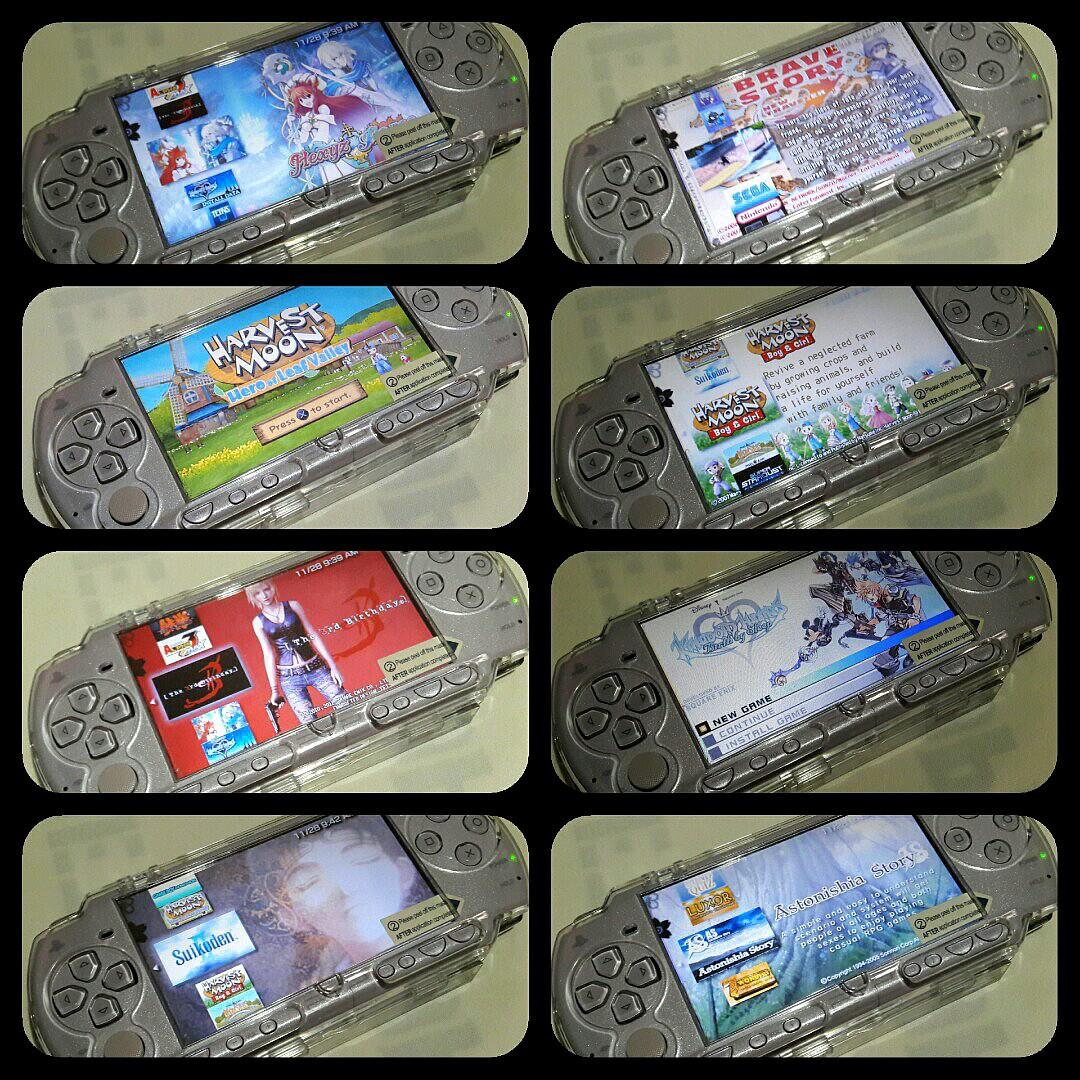 Lavender Purple Psp Slim 2000 8gb v6.60 Downloadable, Video Gaming ...