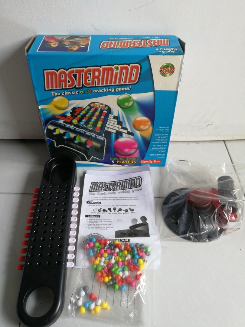 Mastermind classic code cracking game, Hobbies & Toys, Toys & Games on ...