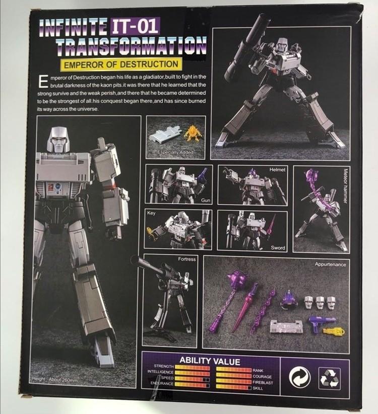 (Preorder) Megatron Infinite Transformation IT-01 (KO MP36), Hobbies ...