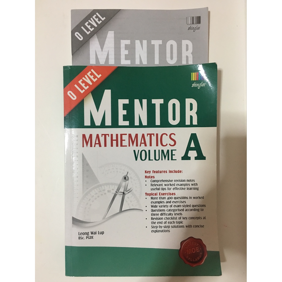 Mentor Mathematics Volume A, Hobbies & Toys, Books & Magazines ...