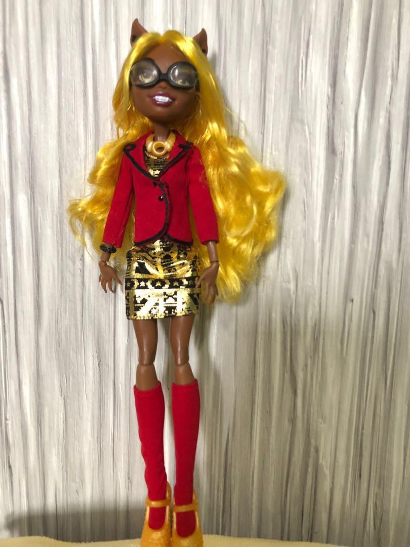 Monster High Clawdia Wolf, Hobbies & Toys, Toys & Games on Carousell