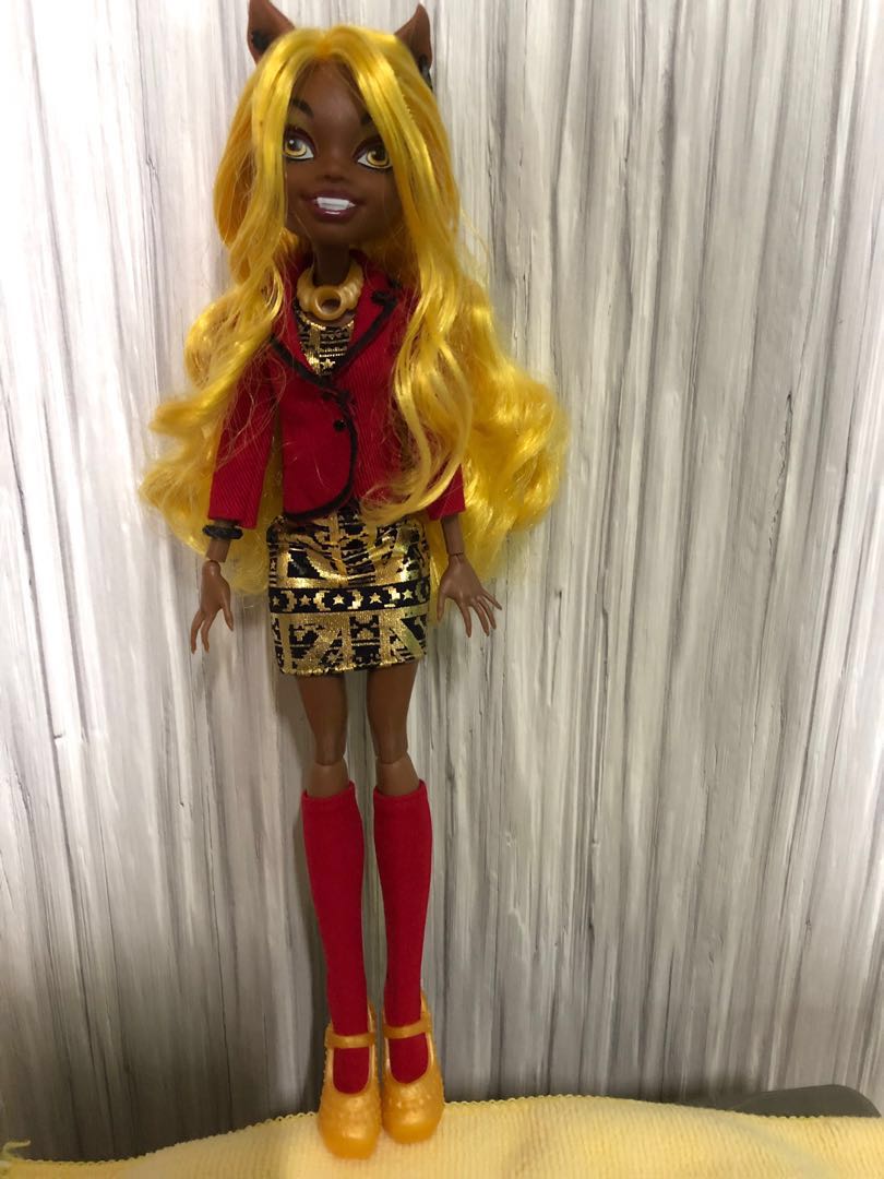 Monster High Clawdia Wolf, Hobbies & Toys, Toys & Games on Carousell