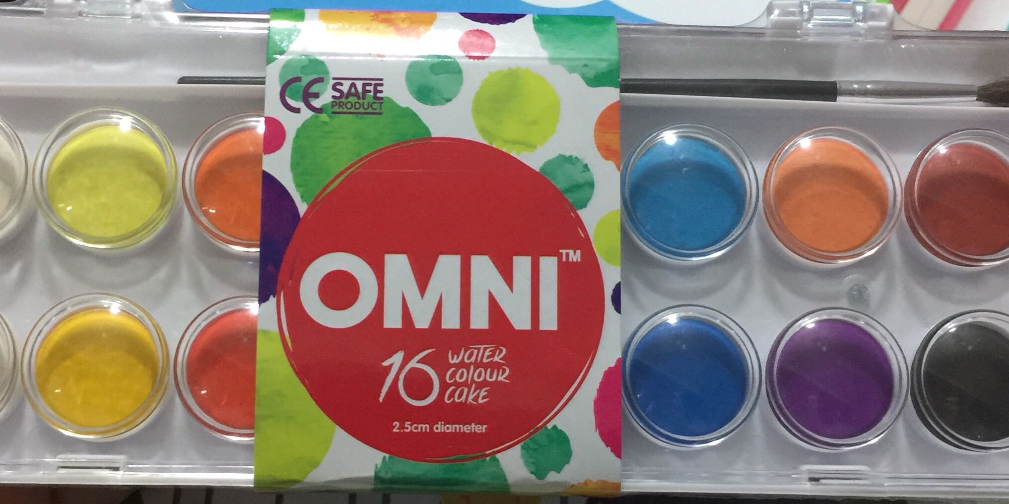 OMNI Water Colour Cake, 16 Cakes, Hobbies & Toys, Stationery & Craft ...