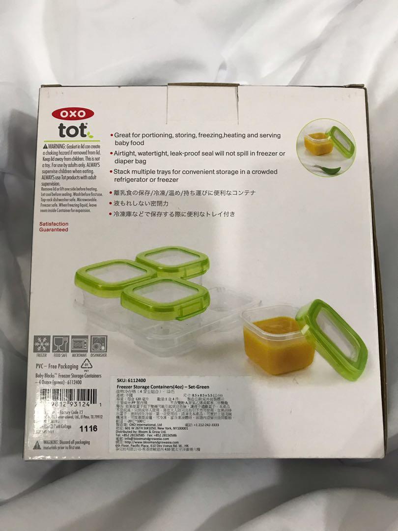Oxo tot baby blocks - 120ml x 4, Babies & Kids, Nursing & Feeding ...