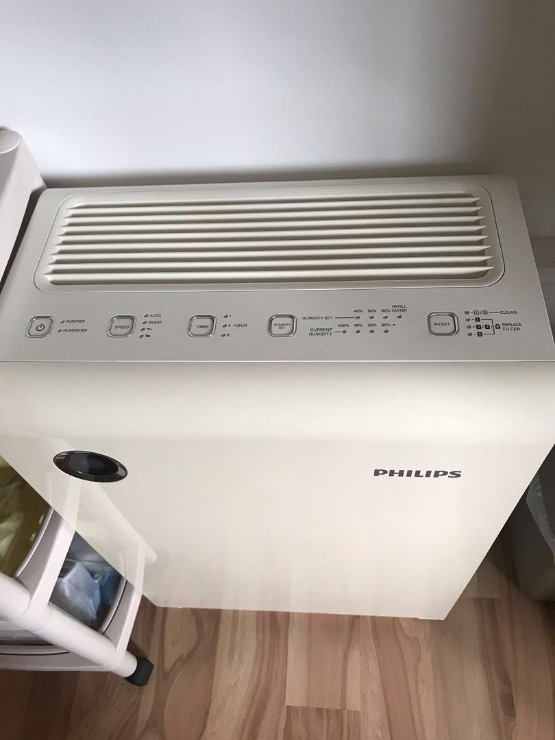 Philips Purifier Cum Humidifier , TV & Home Appliances, Air Purifiers ...