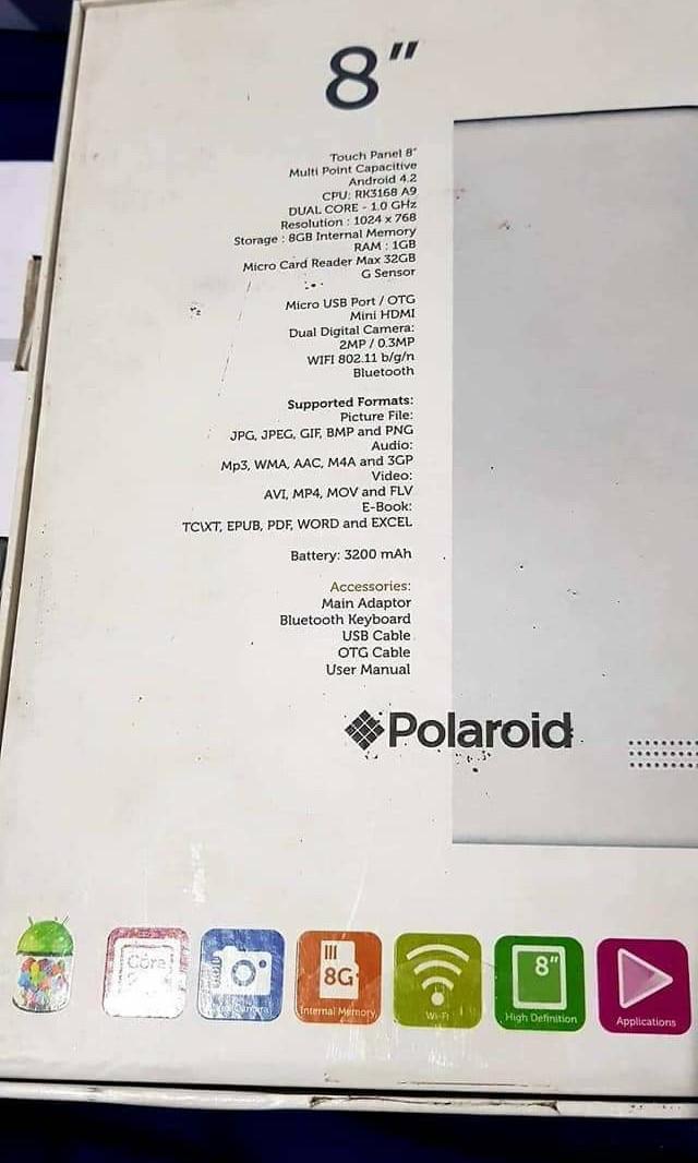 Polaroid Tablet with keyboard, Mobile Phones & Gadgets, Tablets ...