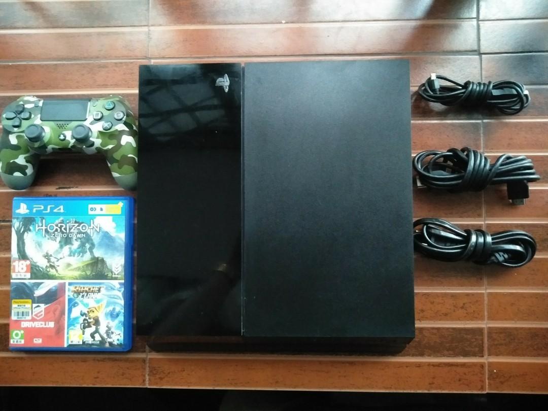 PS4 FAT 500GB CUH-1106A, Video Gaming, Video Game Consoles, PlayStation on Carousell
