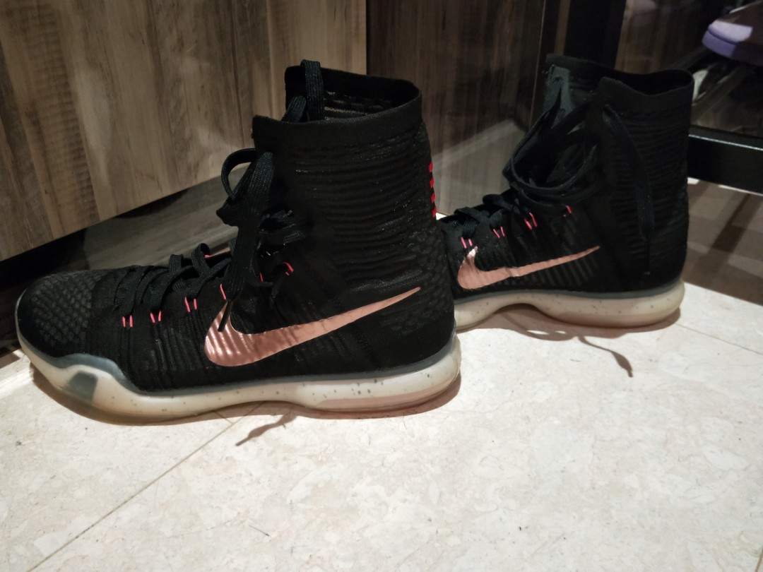 RARE! Kobe X Elite Rose Gold US12, Men's Fashion, Footwear, Sneakers on ...