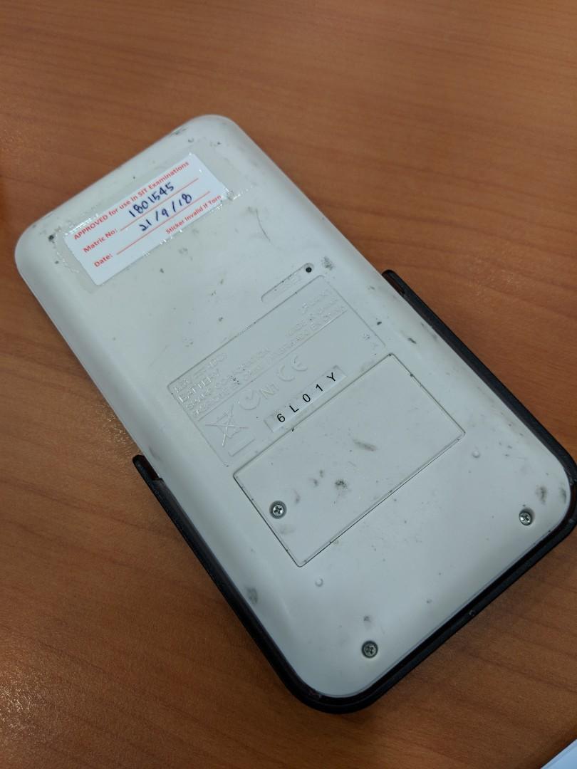 SHARP EL-533X Calculator, Computers & Tech, Office & Business ...