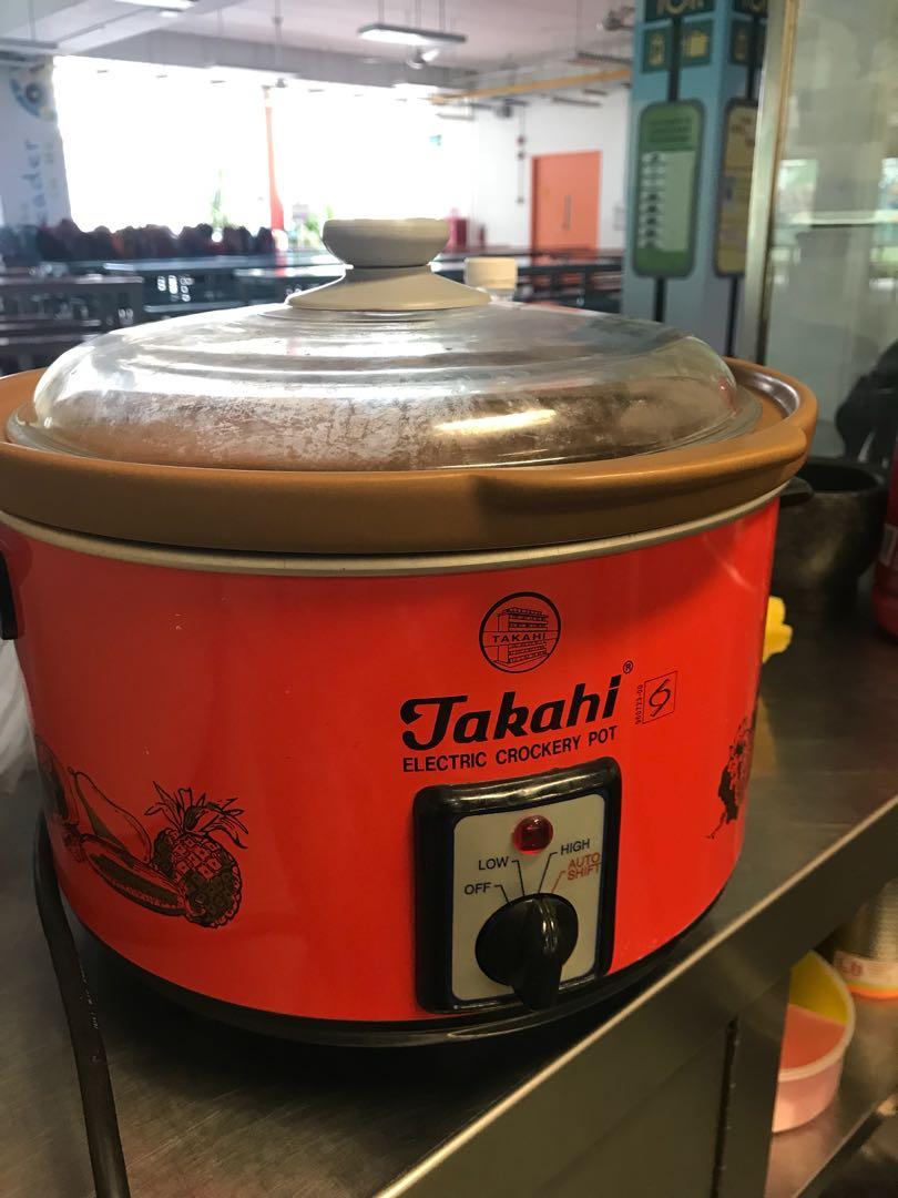 Takahi Electric Crockery Pot, TV & Home Appliances, Kitchen Appliances ...