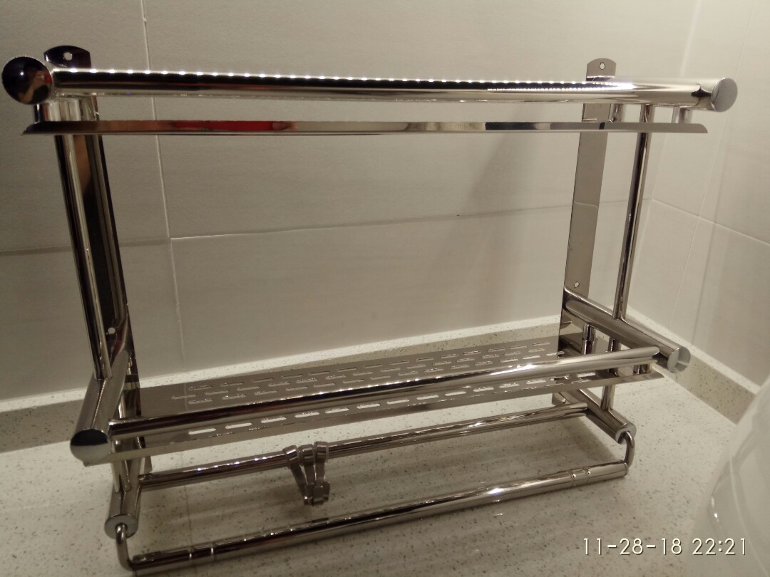 Toiletries rack, Furniture & Home Living, Home Improvement ...