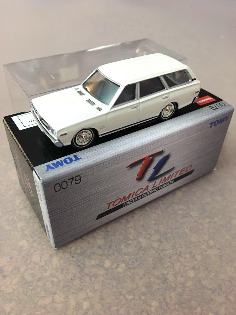 Tomica No79 Nissan Cedric Wagon Creamy White TL Tomica Limited Tomy Car ...