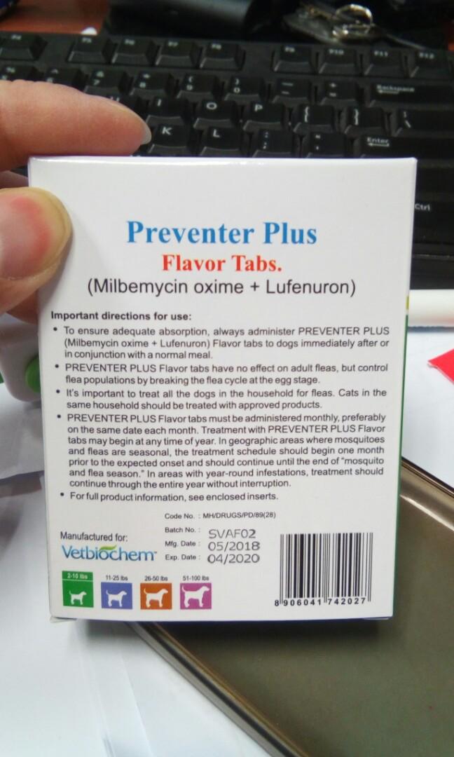 Vetbiochem - Preventer plus, Pet Supplies, Health & Grooming on Carousell