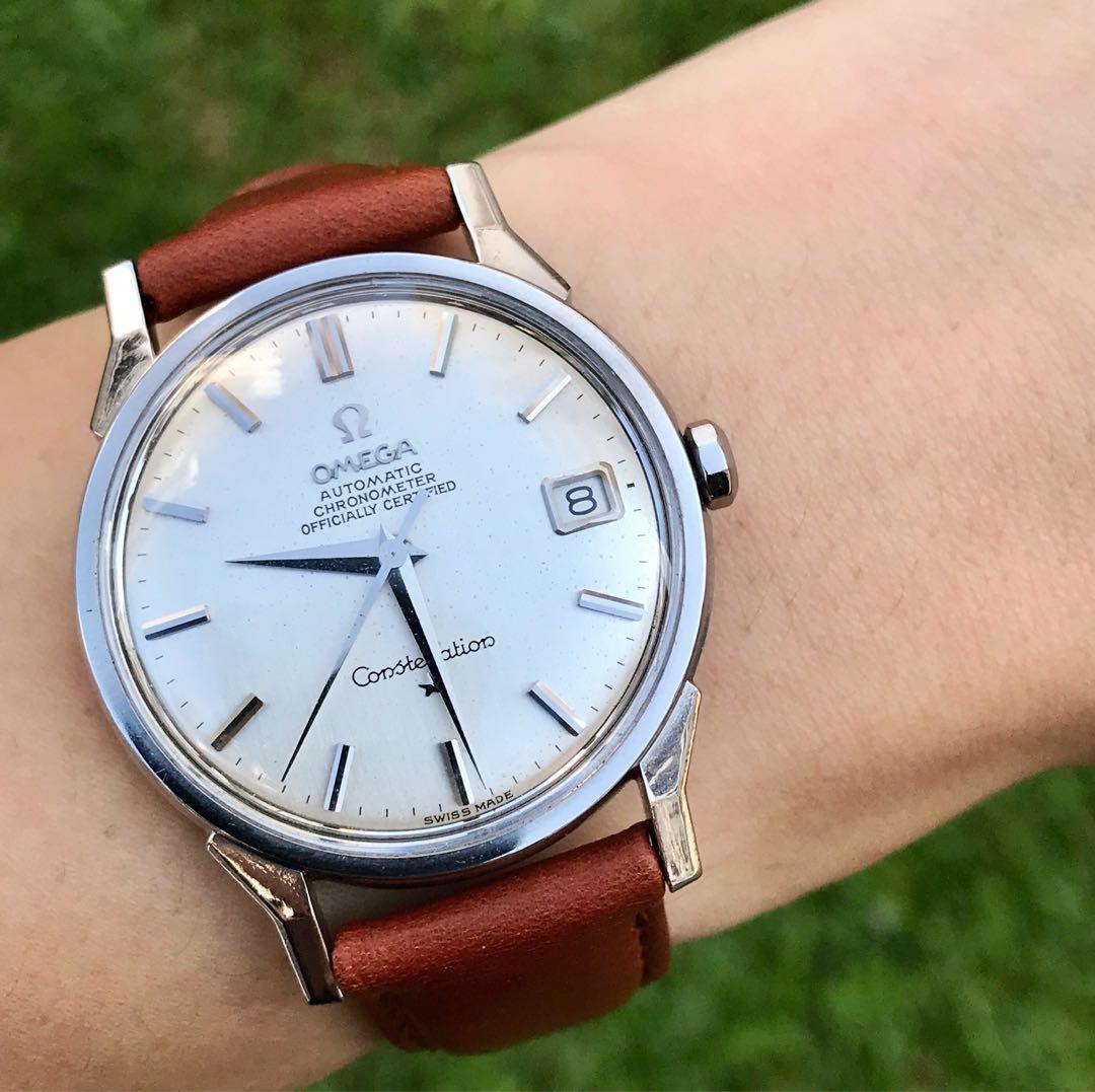 Vintage Omega Constellation Date Automatic Watch, Women's Fashion ...