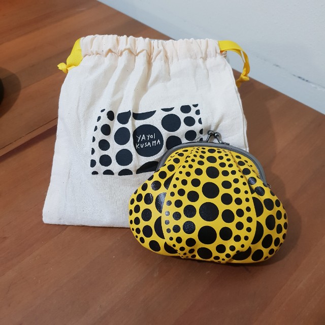 Yayoi Kusama Pumpkin coin purse, Women's Fashion, Bags & Wallets ...