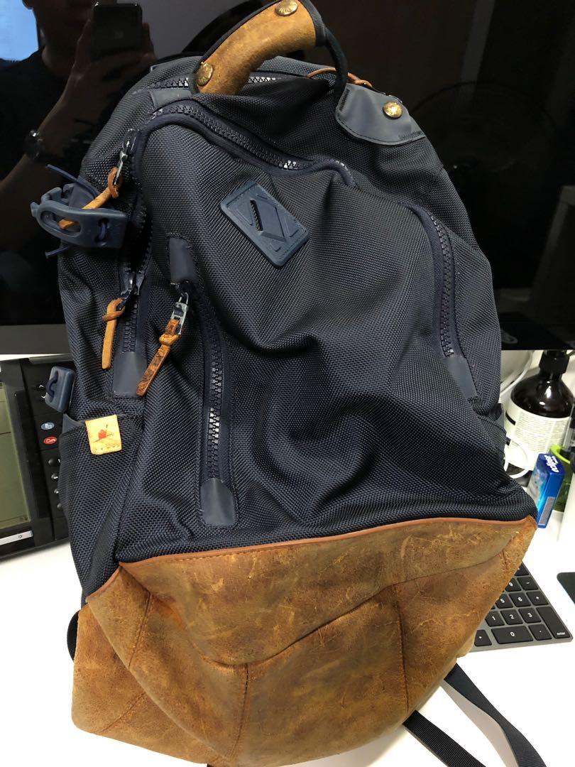100% Authentic Visvim Ballistic 20L Backpack Navy, Men's Fashion, Bags, Backpacks on Carousell
