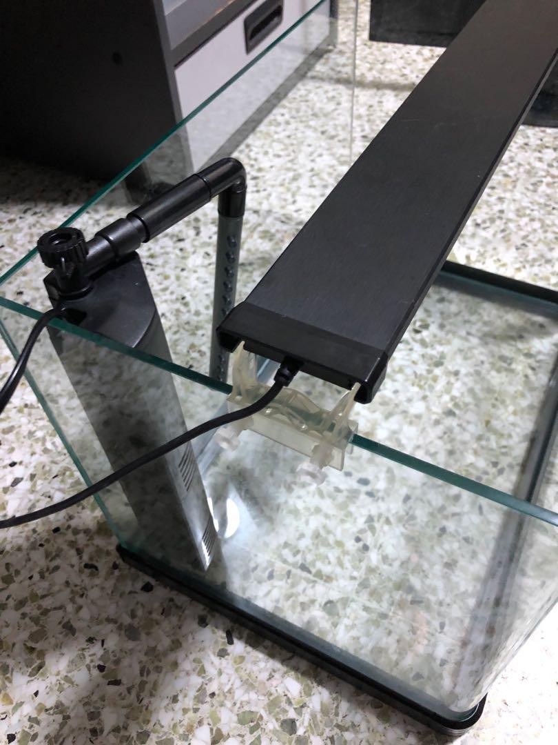 2 feet fish tank with light and pump, Pet Supplies, Homes & Other Pet ...