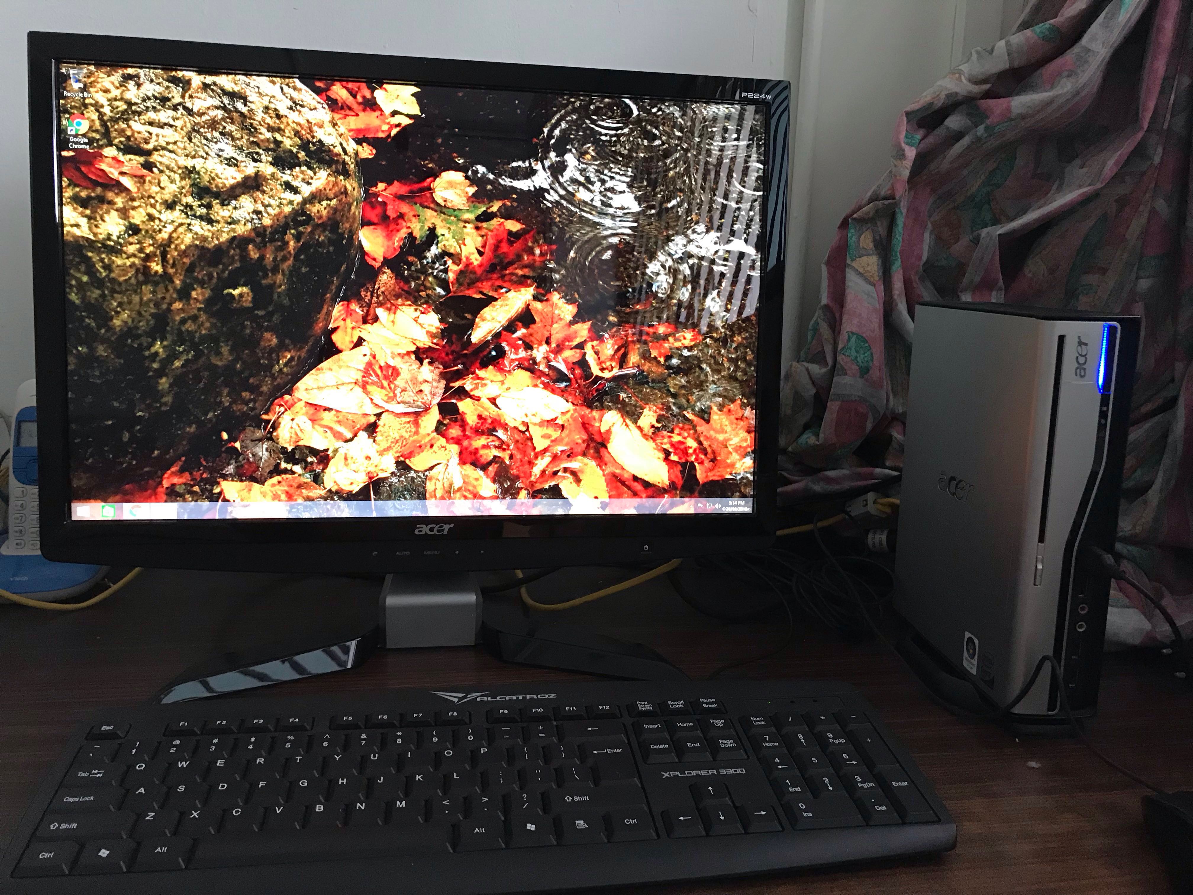 Acer veriton L460 ultra compact PC c/w 22” Monitor, Computers & Tech ...