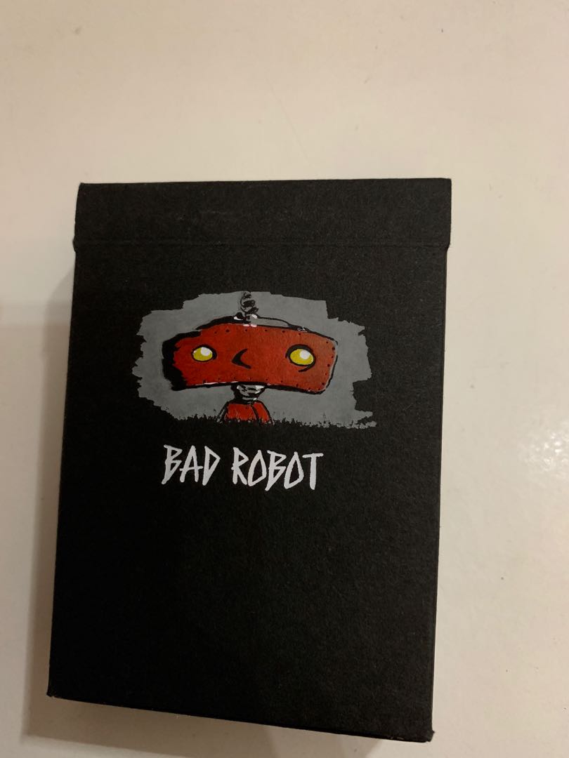 Bad robot playing cards, Hobbies & Toys, Toys & Games on Carousell