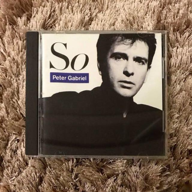 CD | Peter Gabriel | So, Hobbies & Toys, Music & Media, CDs & DVDs on Carousell