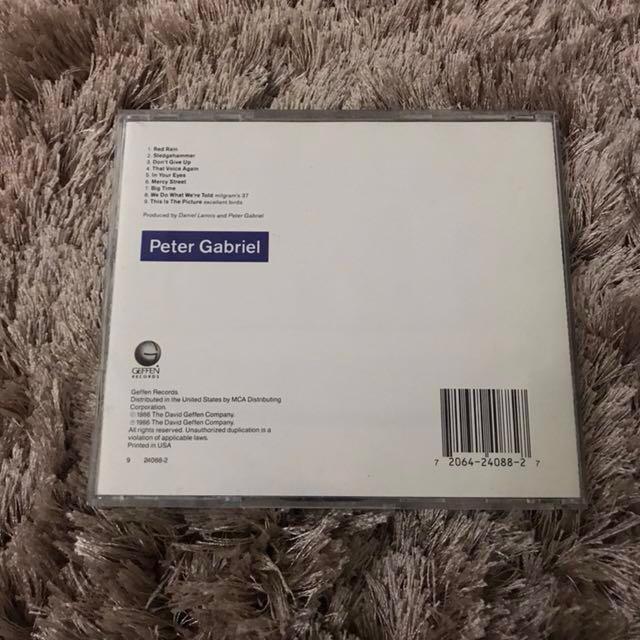 CD | Peter Gabriel | So, Hobbies & Toys, Music & Media, CDs & DVDs on Carousell