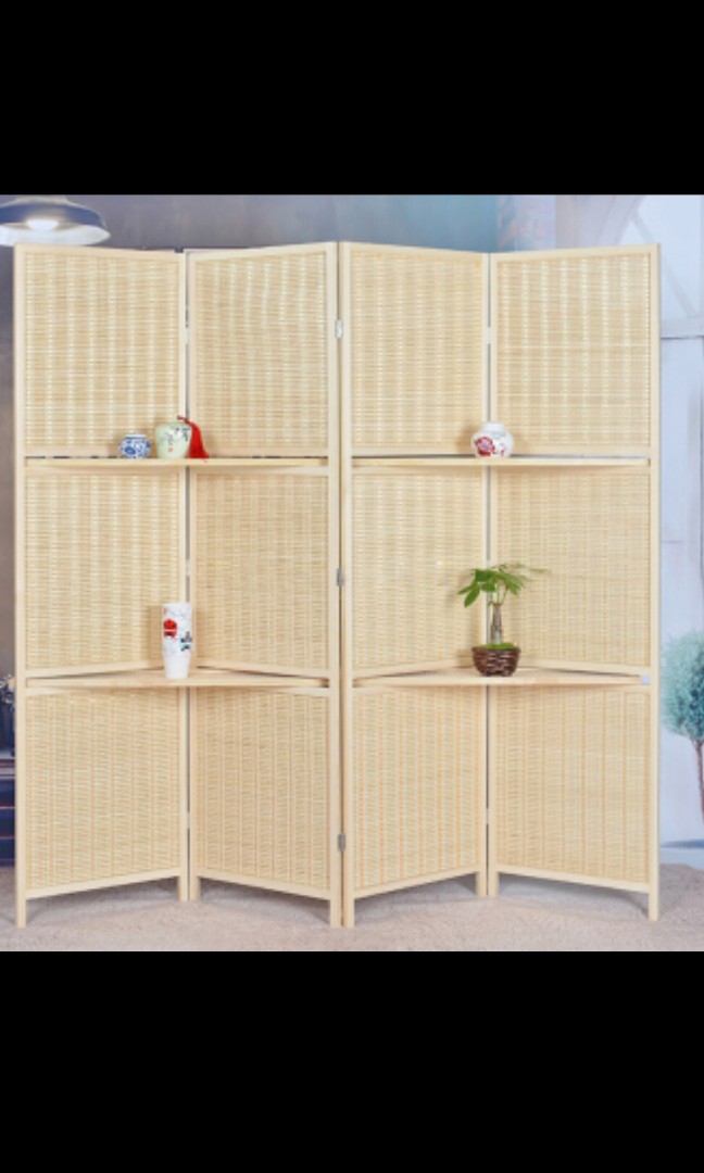 Chinese - style screen partition, Furniture & Home Living, Furniture ...