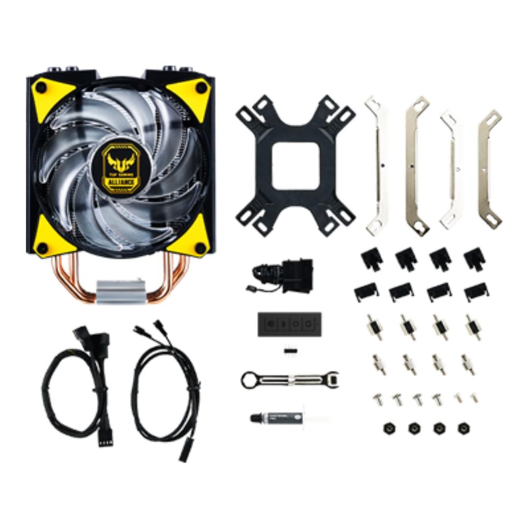 Cooler Master MasterAir MA410M TUF Gaming Alliance Edition Addressable ...