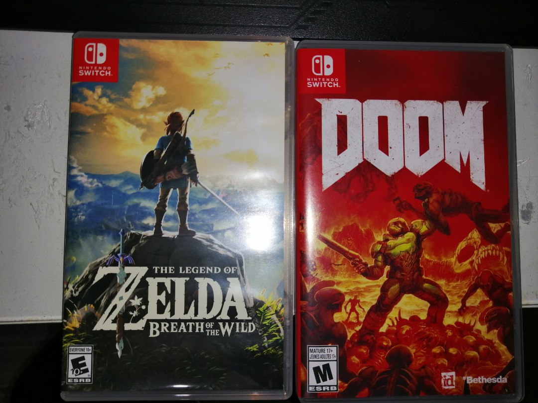 Doom/Zelda Breath of the Wild, Video Gaming, Video Games, Nintendo on ...