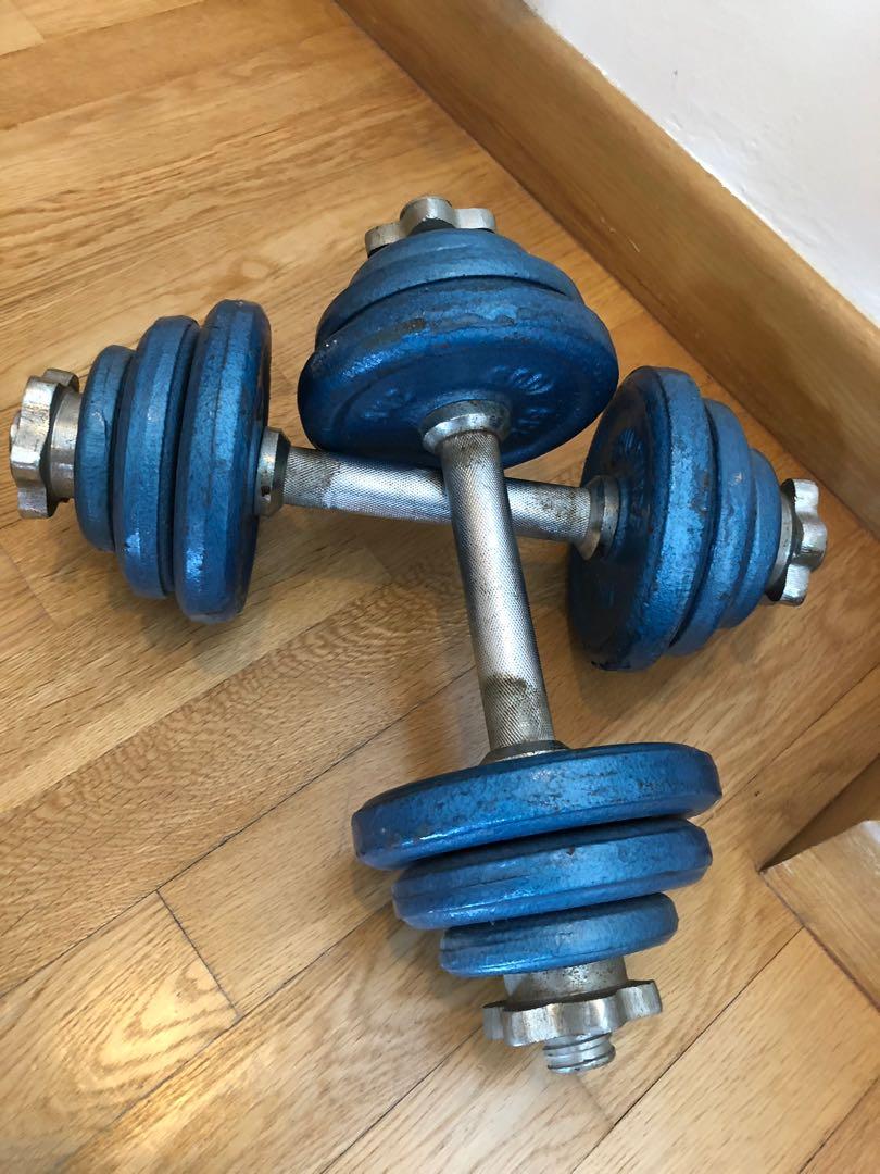 Dumbbells, Sports Equipment, Exercise & Fitness, Toning & Stretching ...