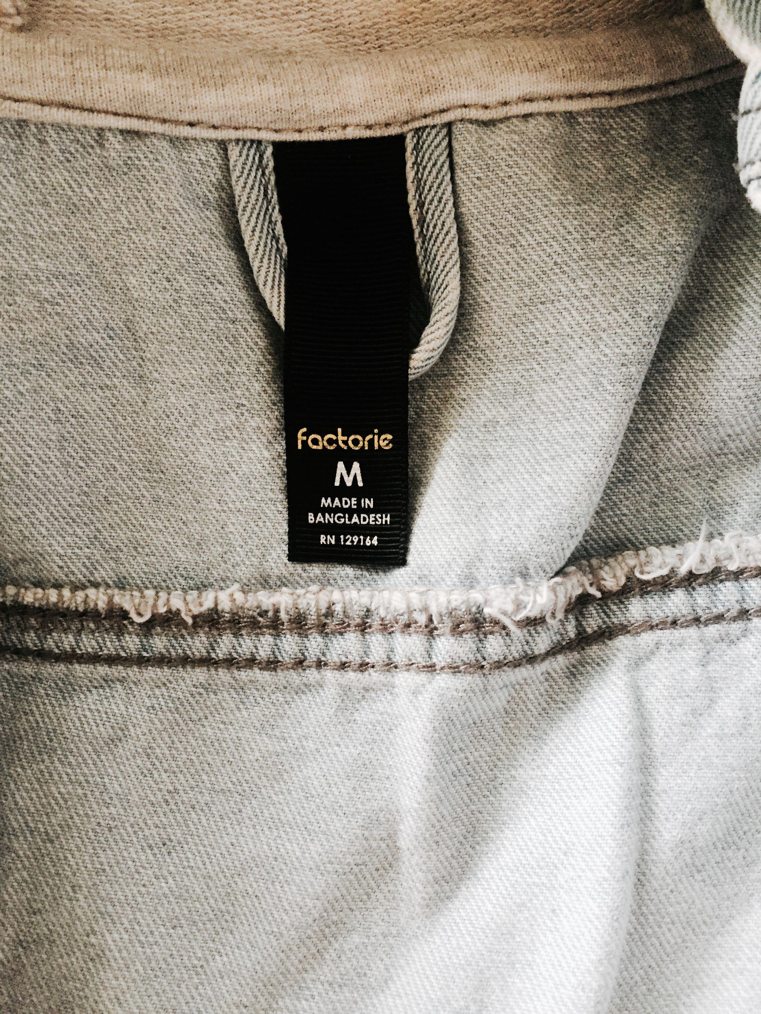 Factorie Denim Jacket, Women's Fashion, Coats, Jackets and Outerwear on ...