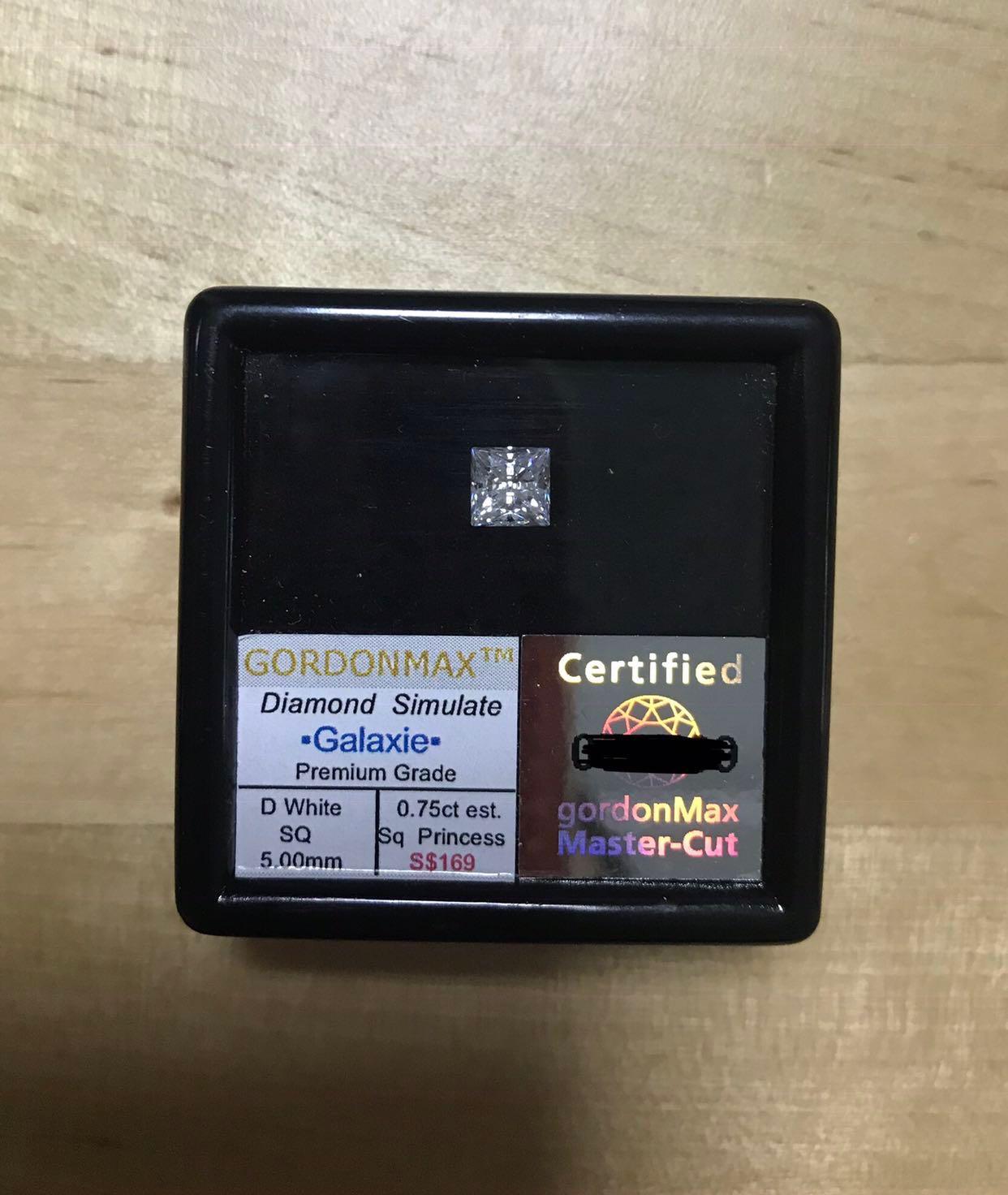 Gordon Max 0.75ct loose SMART Diamond, Women's Fashion, Muslimah Fashion, Accessories on Carousell