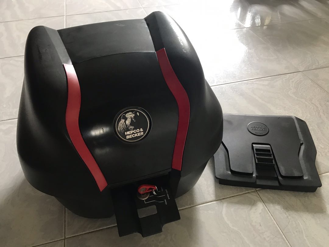 Hepco Becker box, Motorcycles, Motorcycle Accessories on Carousell