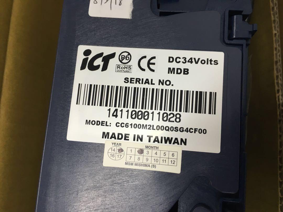 ICT Coin Changer Mechanism For Vending Machine (CC6100M Series), Mobile ...