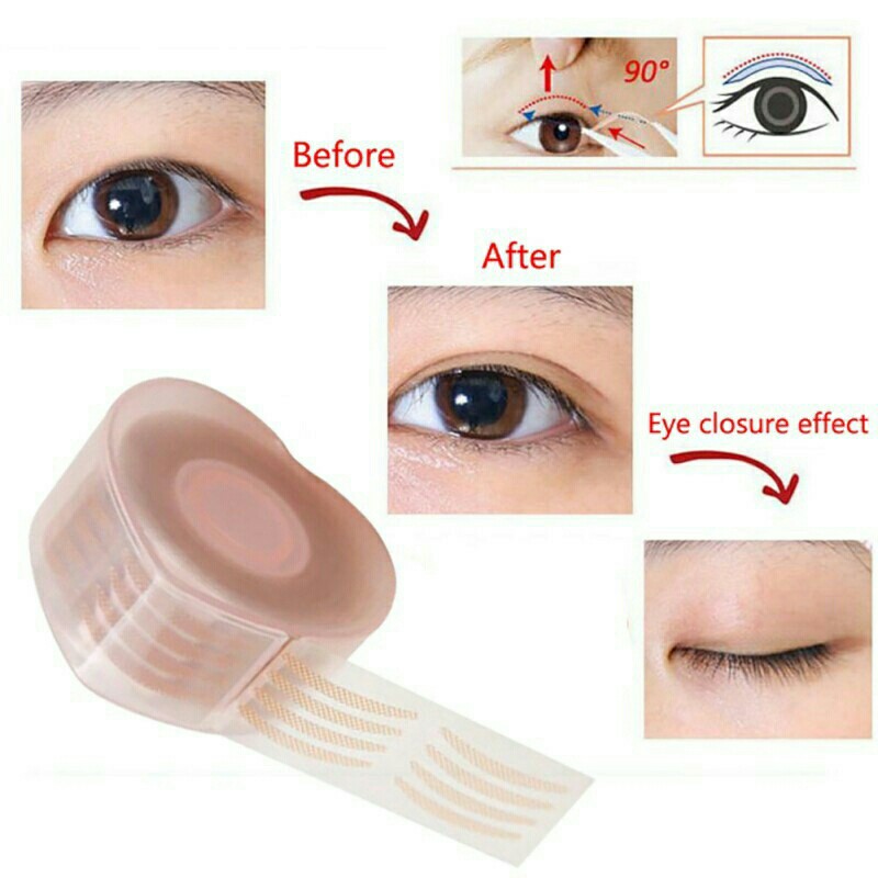 Invisible Double Eyelid Patch Bud Silk Mesh Eye Breathable Natural ...