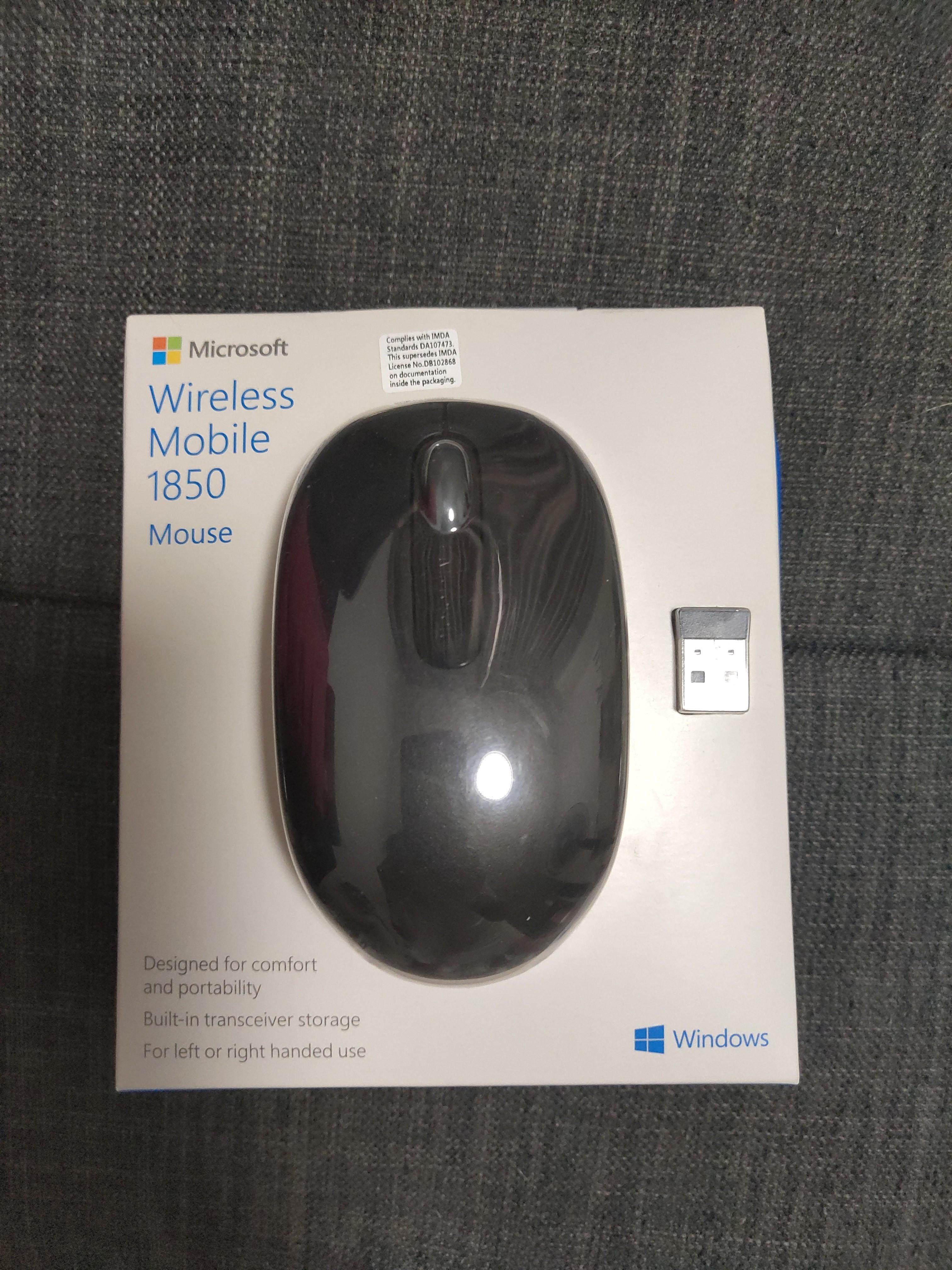 Microsoft wireless mobile 1850 mouse, Computers & Tech, Parts & Accessories, Mouse & Mousepads ...