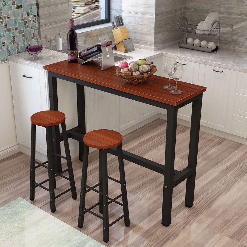 Modern breakfast / bar table (made-to-order), Furniture, Tables ...