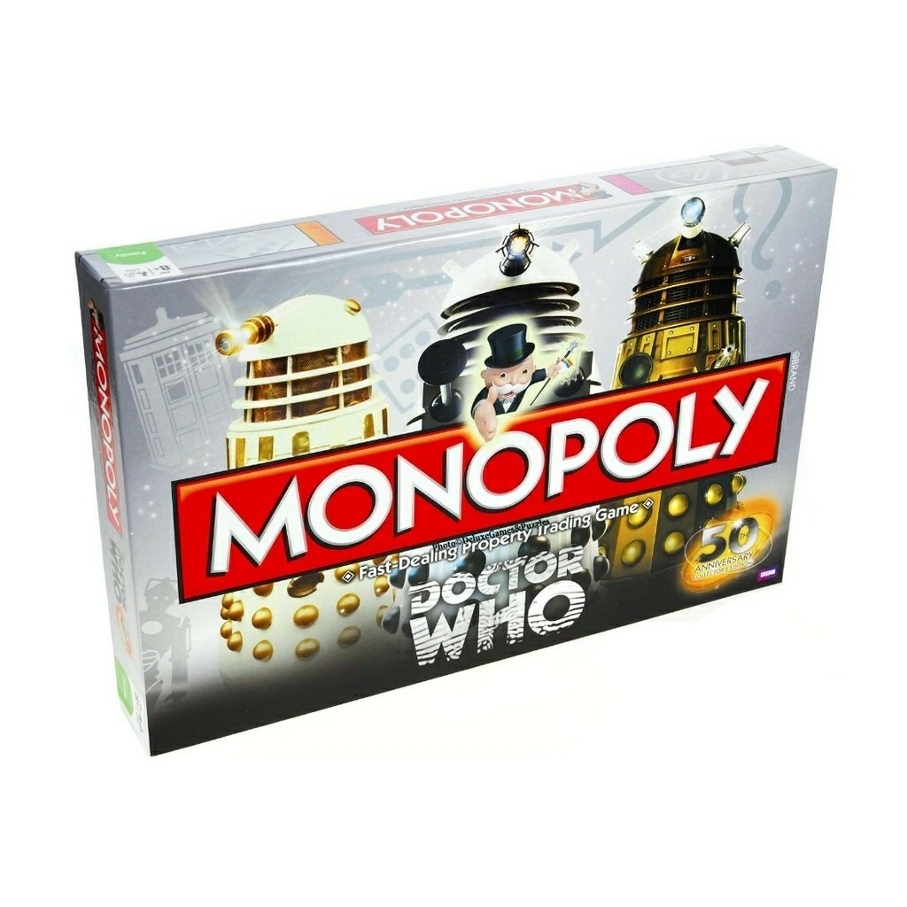 Monopoly: Doctor Who 50th Anniversary Edition, Hobbies & Toys, Toys ...