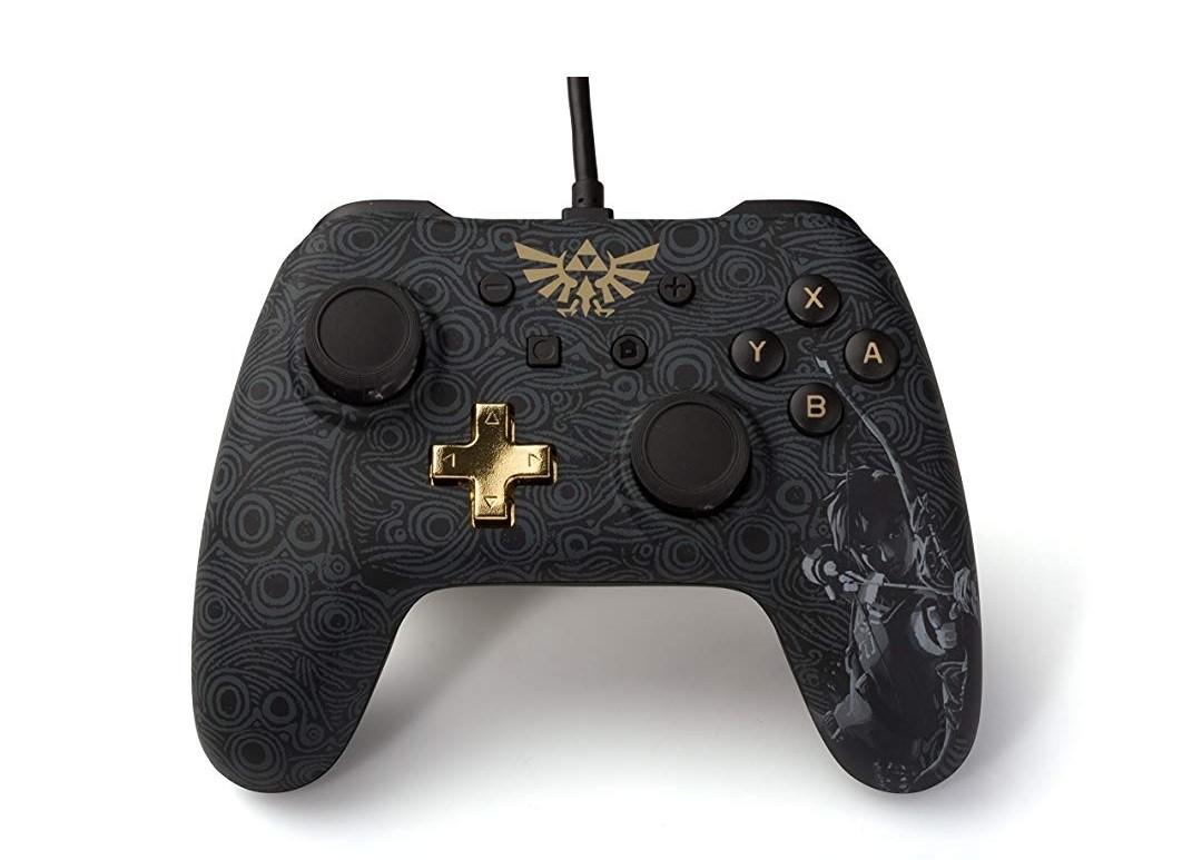 Nintendo Switch Wired Controller Plus - Zelda: Breath of the Wild ...