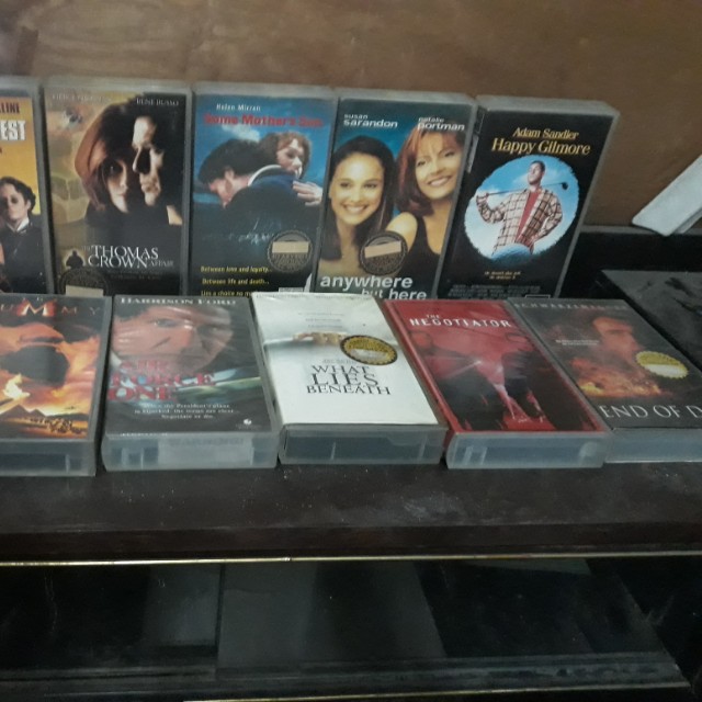 Original VHS (11pcs), Hobbies & Toys, Music & Media, Music Accessories ...