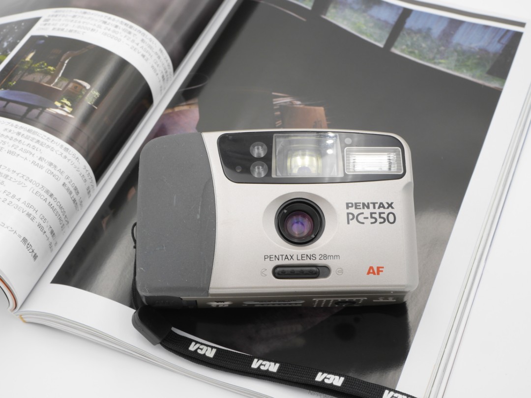 Pentax PC550 film compact camera (FILM TESTED), Photography, Cameras on ...