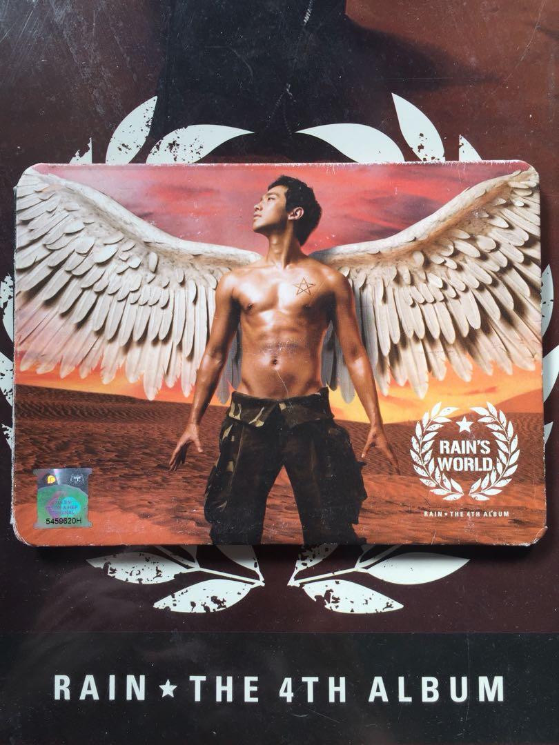 Rain’s World - The 4th Album (CD + Poster Set), Hobbies & Toys, Music ...