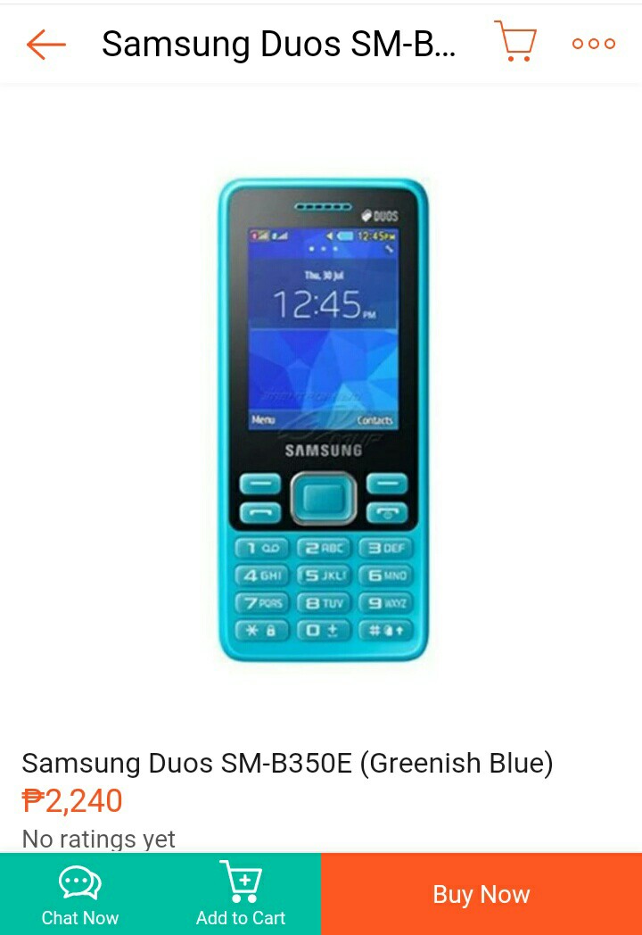 Samsung Duos (SM-B350E) Basic Phone, Mobile Phones & Gadgets, Mobile ...