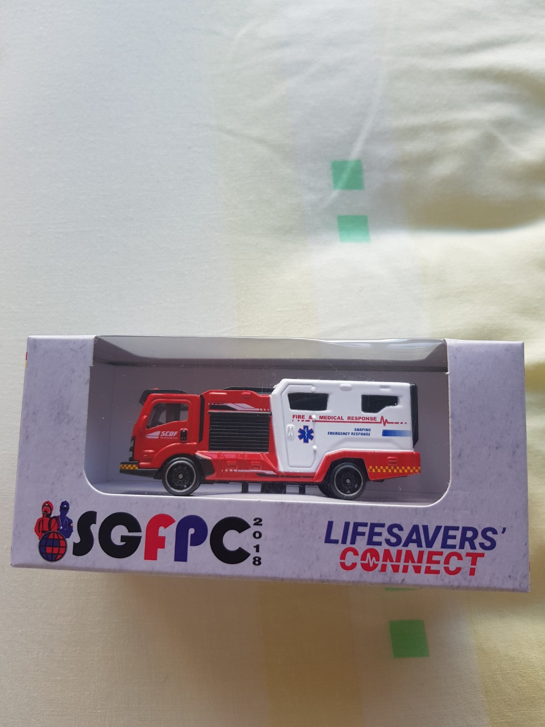 SCDF Fire Medical Vehicle (FMV) Model, Hobbies & Toys, Toys & Games on ...