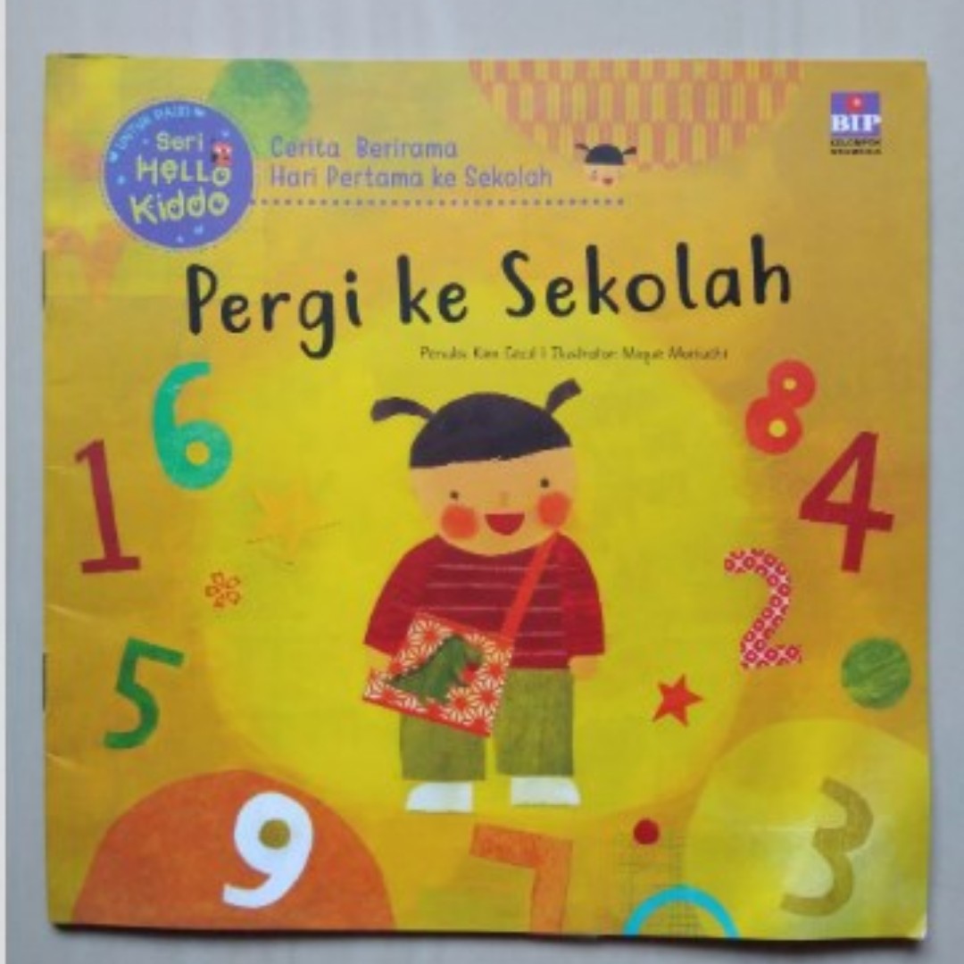 Seri Hello Kiddo - Pergi Ke Sekolah BMD, Buku & Alat Tulis, Buku di ...
